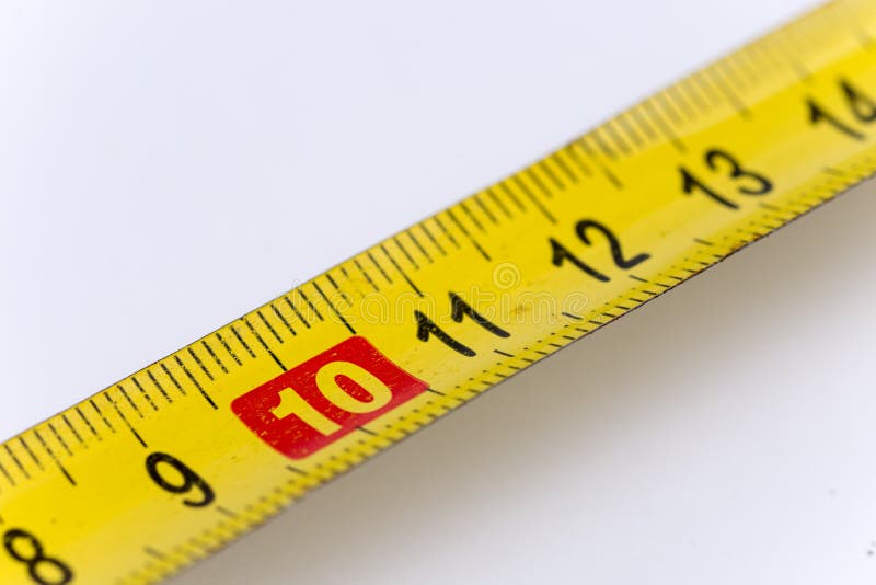 Meter Numbers Track Over White Background Stock Photo - Image of ...