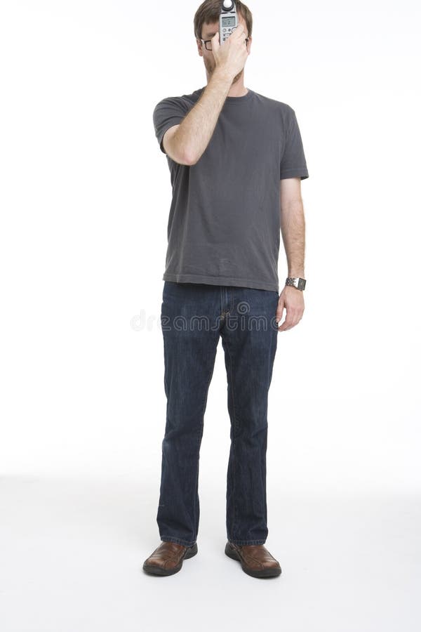 Meter reading 01 stock photo. Image of background, studio - 3454952