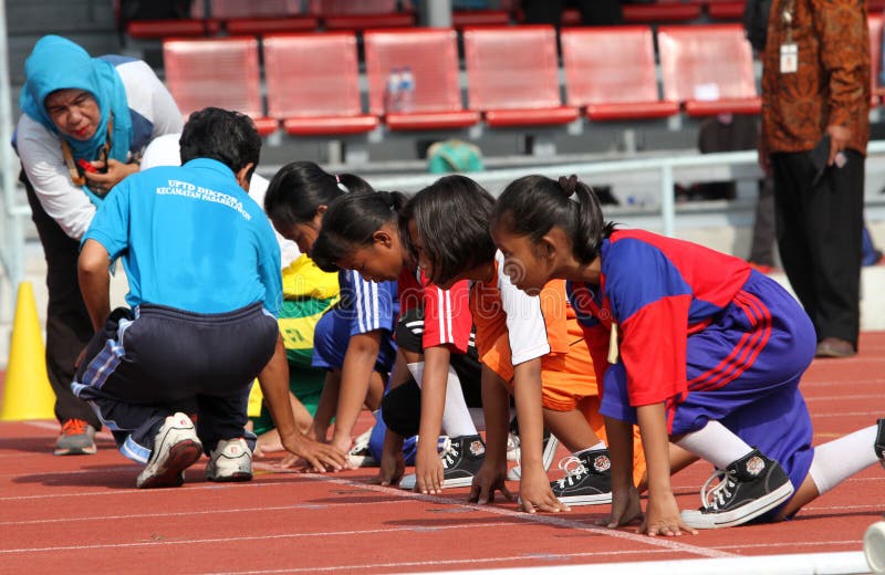 50 meter run editorial stock image. Image of stadium - 67723149