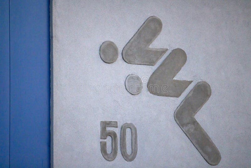 50 meter swim race symbol stock image. Image of world - 349804831