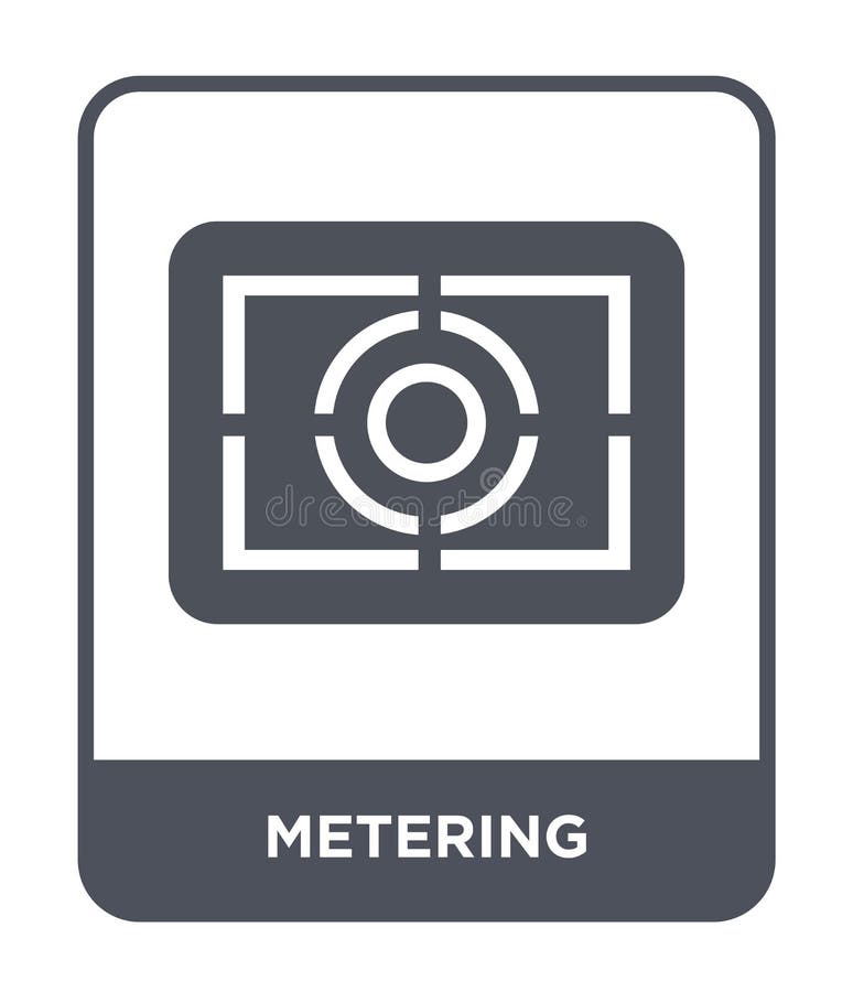 Metering Isolated Icon. Simple Element Illustration from Photography ...