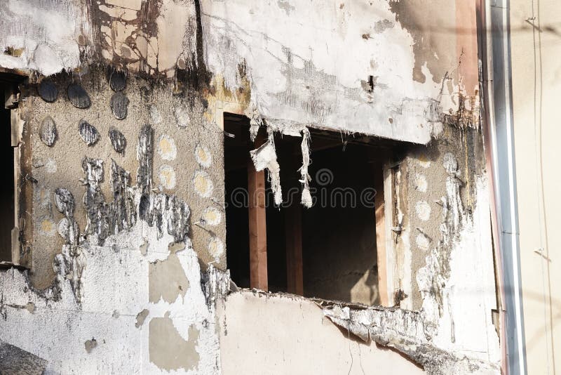 Meth lab after explosion 7 stock image. Image of dealers - 211696051