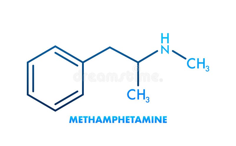 Methamphetamine Formula, Great Design for Any Purposes Stock Vector ...