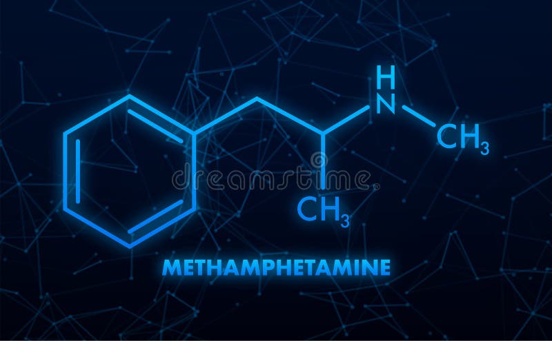 Methamphetamine Formula, Great Design for Any Purposes Stock Vector ...