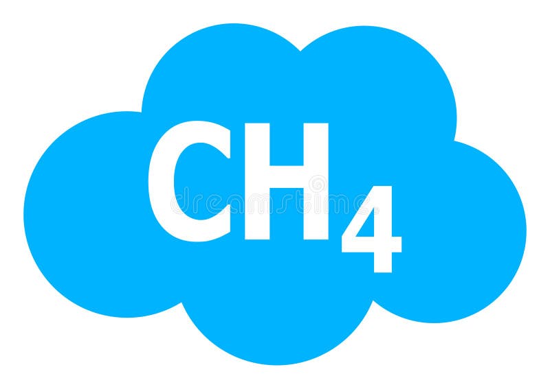 Methane and cloud stock vector. Illustration of climate - 185473092