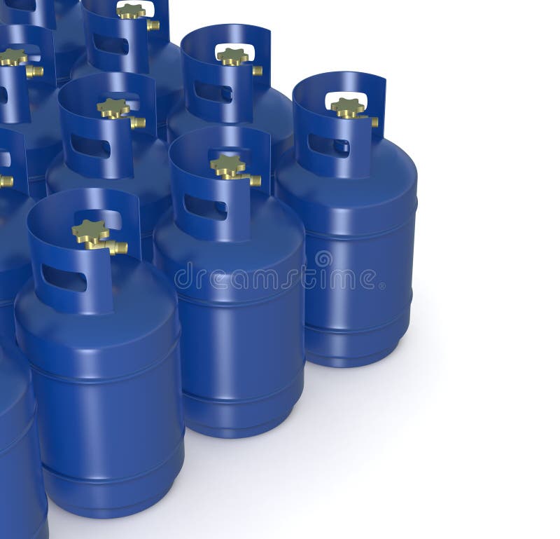 Methane gas cylinders stock illustration. Illustration of liquid - 38355021