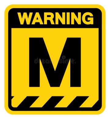 Methane Hazard Warning Sign, Vector Illustration, Isolate on White ...