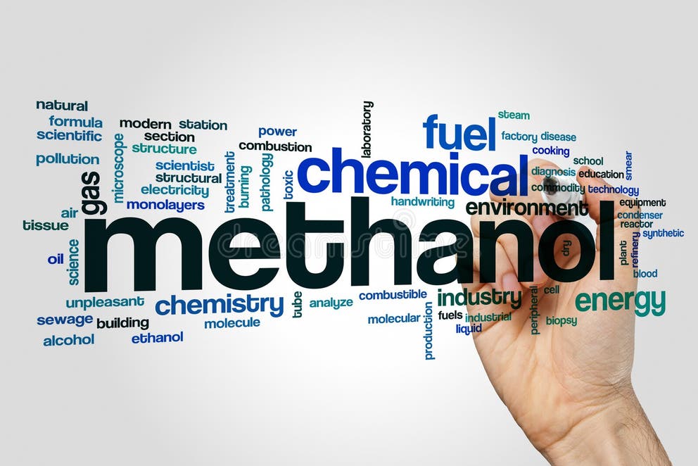 Methanol word cloud stock photo. Image of factory, industrial - 88649146