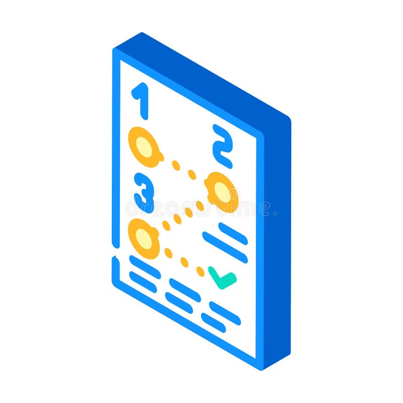 Method Data Science Isometric Icon Vector Illustration Stock Vector ...