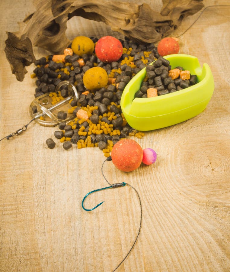 Method Feeder -fishing Tips for Fishing. Stock Image - Image of river ...