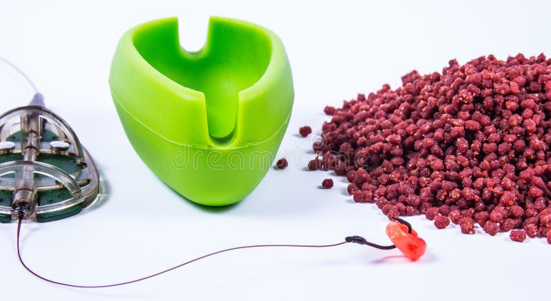 Method Feeder -fishing Tips For Fishing. Stock Image - Image of metal ...