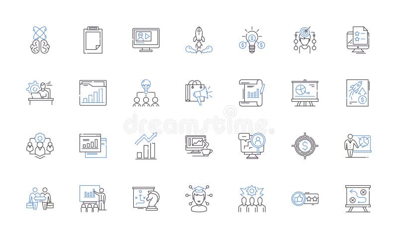 System Process Procedure Icons Stock Illustrations – 645 System Process ...