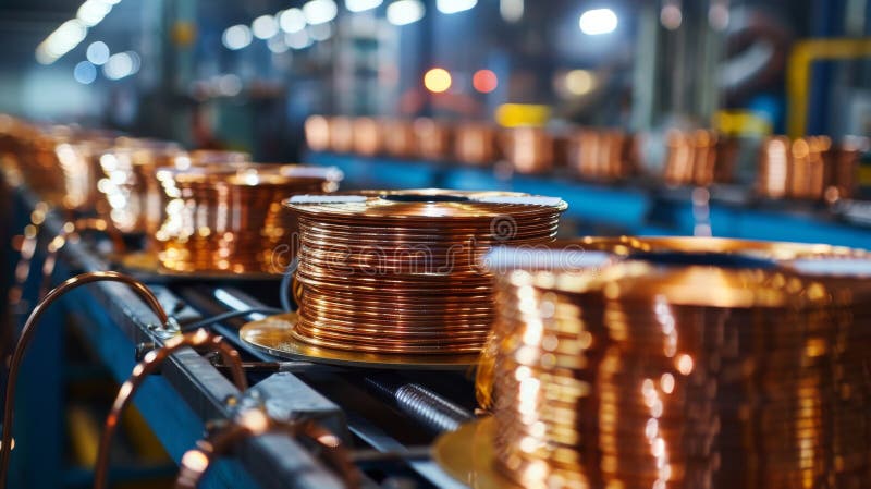 A Method of Manufacturing Copper Wires and Cables Using Stock. Stock ...