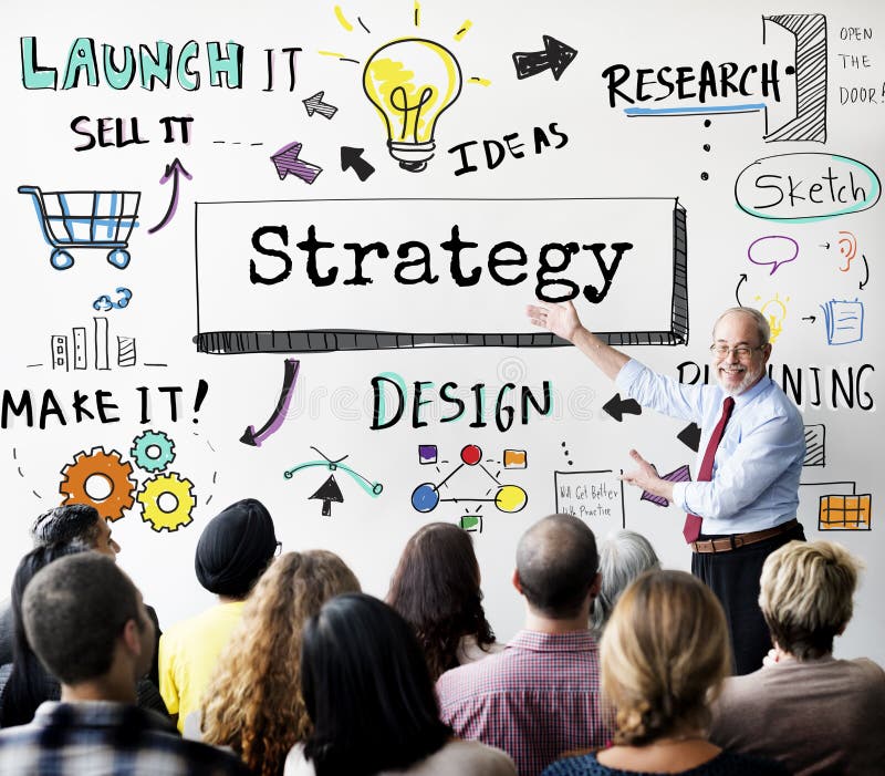 Method Strategy Business Workflow Progress Concept Stock Image - Image ...