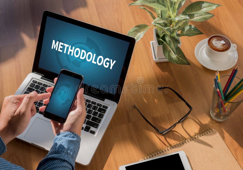 METHODOLOGY stock image. Image of office, learn, stationery - 79025185