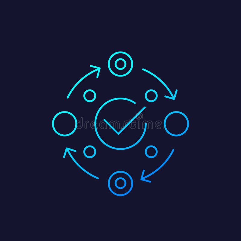 Methodology Icon. Methodology Concept Symbol Design, Vector Illu Stock ...