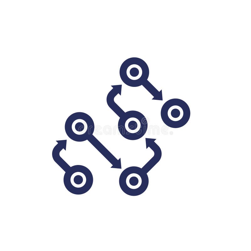 Methodology Icon. Development Process Symbol. Vector Illustration. Eps ...