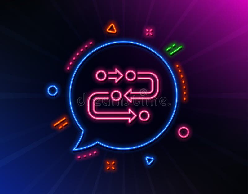 Methodology Line Icon. Development Process Sign. Vector Stock Vector ...