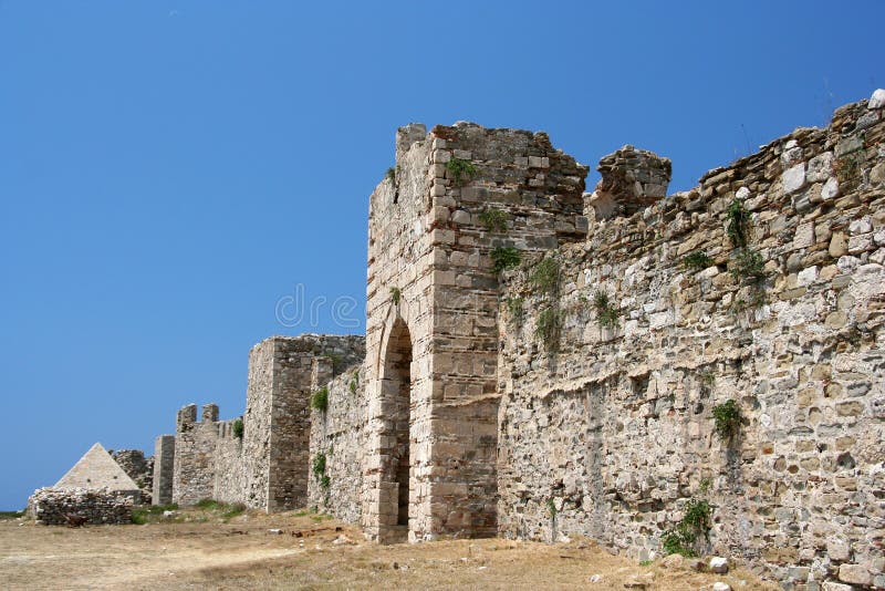 Methoni Castle stock photo. Image of greek, destination - 2993872