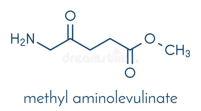 Methyl Aminolevulinate Non-melanoma Skin Cancer Drug Molecule. Used in ... Methyl Aminolevulinate Non-melanoma Skin Cancer Drug Molecule. Used in ...