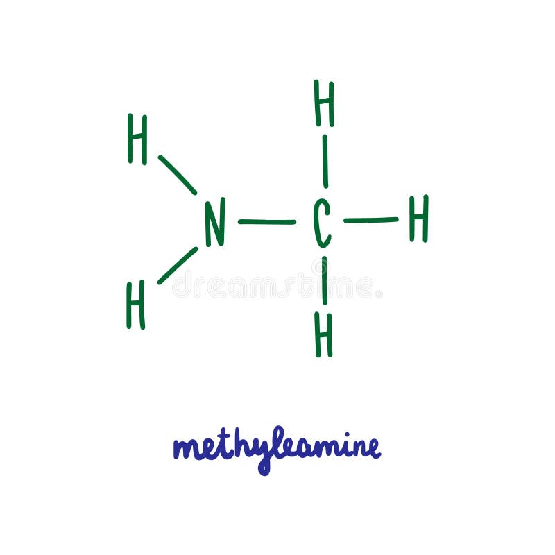 Methylamine Molecule Stock Illustrations – 24 Methylamine Molecule ...