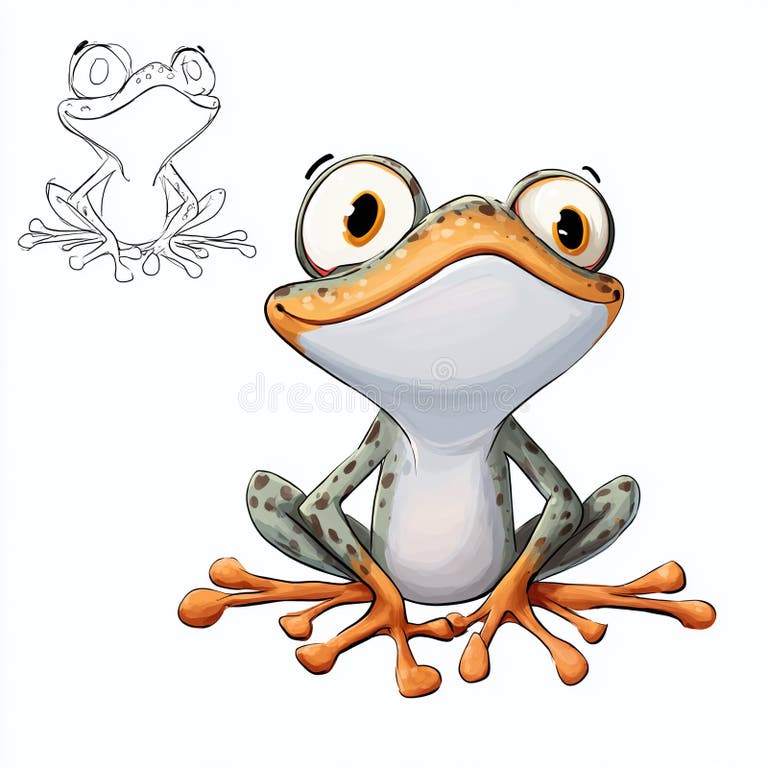 Playful Frog 3D Model Expert Visual Prompt Generation for Realistic ...