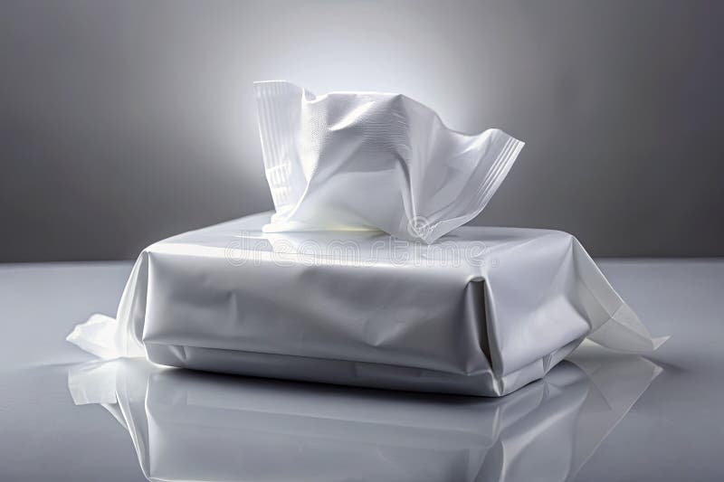 Sleek and Sanitary White Wet Wipe Packaging Design a Portable ...