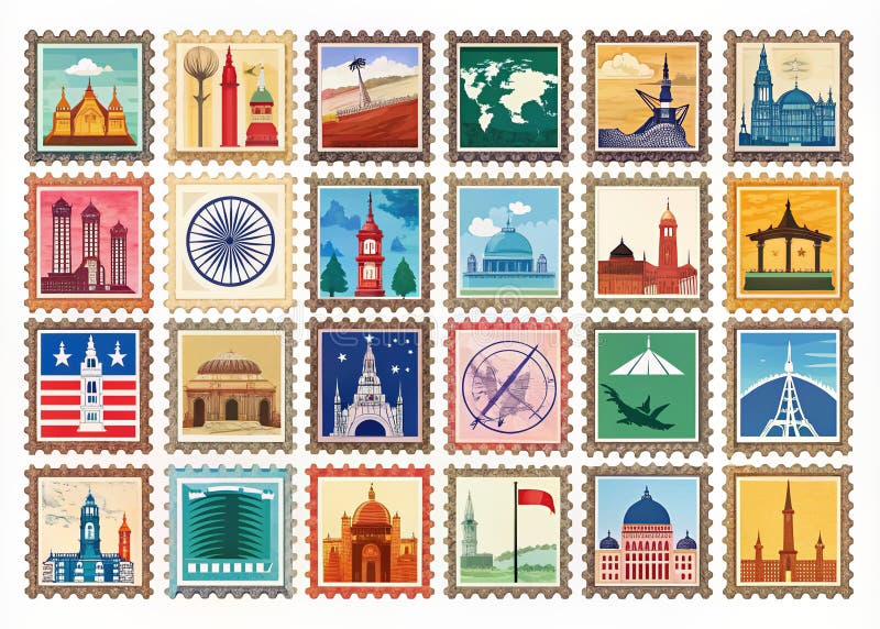 Distinctive Postmarks Stock Illustrations – 1 Distinctive Postmarks ...