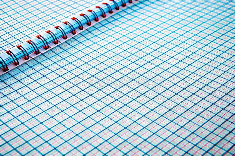 Detailed Worms Eye View Graph Paper Notebook Squared Grid Background ...