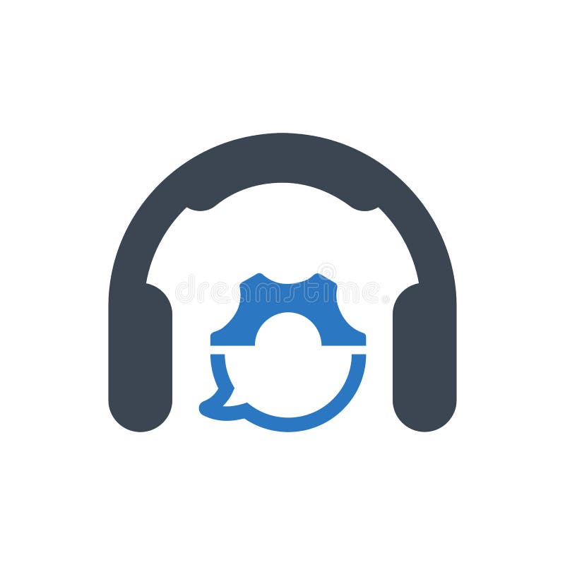 Technical assistant icon stock vector. Illustration of customer - 147233562