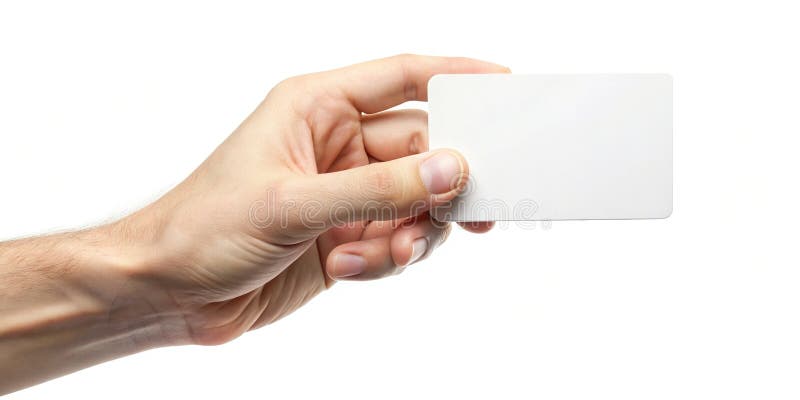 Versatile Rectangular Card Mockup a Customizable Presentation for ...