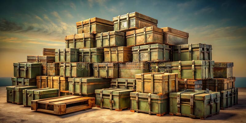 Strategic Ammunition Stockpile Stock Illustrations – 5 Strategic ...