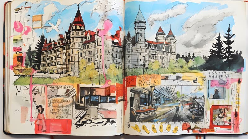 Canadian Expedition Journal Stock Image - Image of book, memories ...