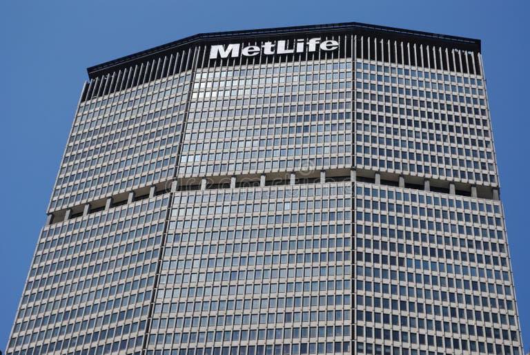 MetLife Building editorial photography. Image of glass - 17443682
