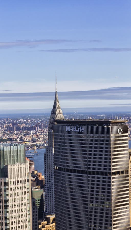 Metlife New York City editorial photography. Image of tall - 28286042