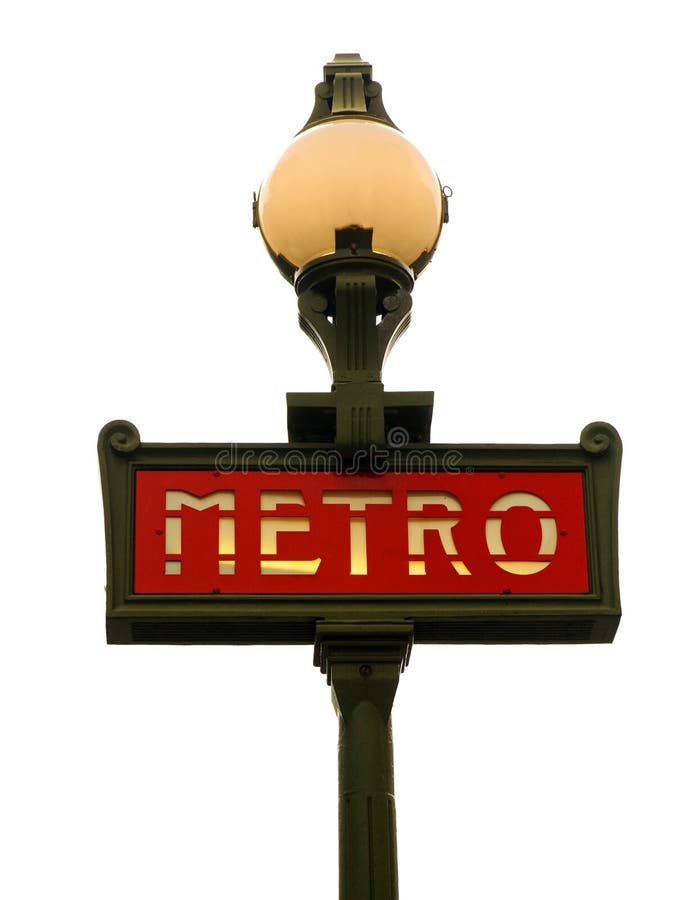 Znak Metra. Symbol Literowy Metra Transportu Podziemnego. Metro Obraz ...