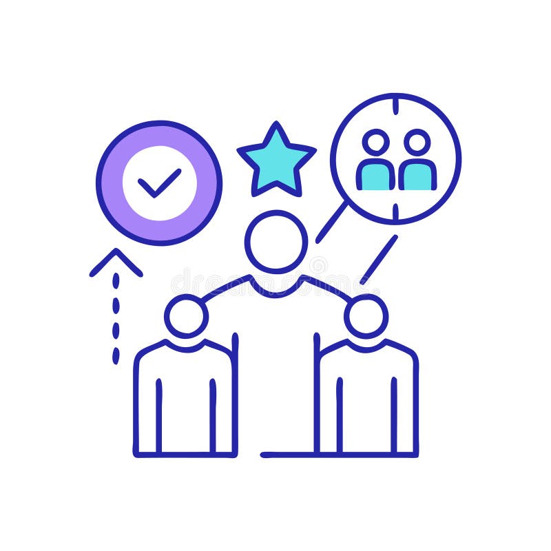 Metrics Icon for Employee Engagement Analysis Stock Vector ...