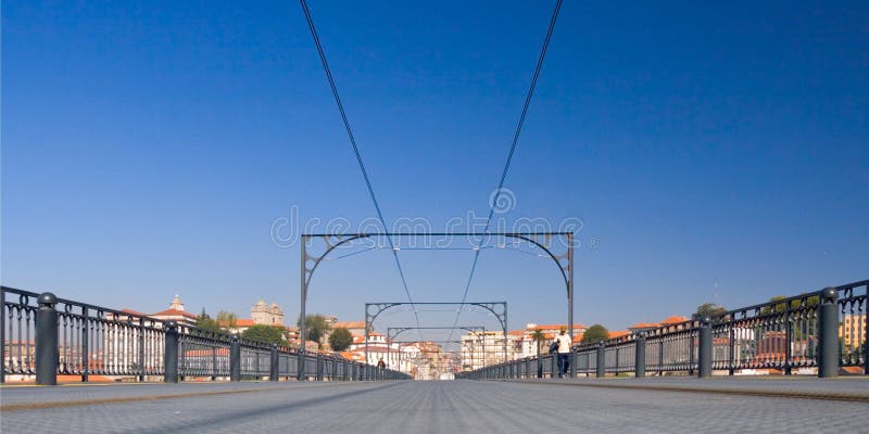 Metro bridge stock photo. Image of modern, concrete, river - 7463926
