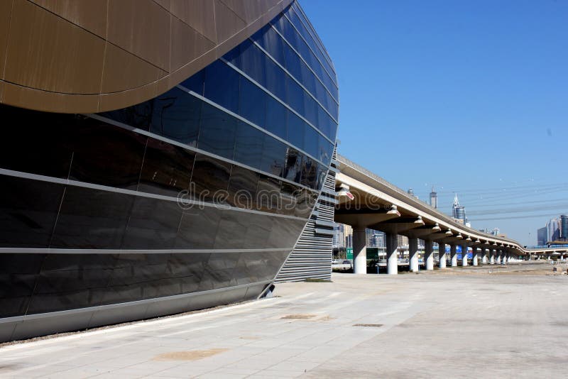 Financial Centre Metro Station, Dubai Editorial Stock Image - Image of ...