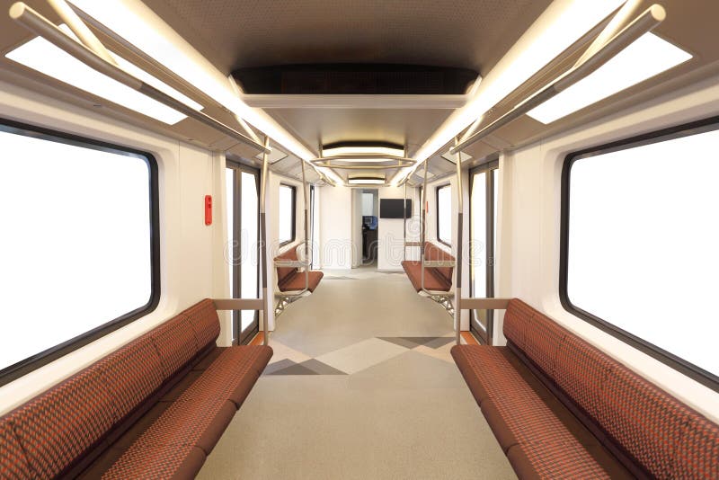Metro carriage stock image. Image of seat, metro, train - 31138735