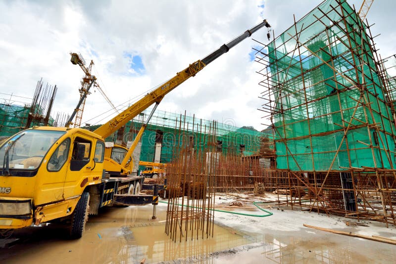 Metro Construction Working Area, Shenzhen, China Editorial Photo ...