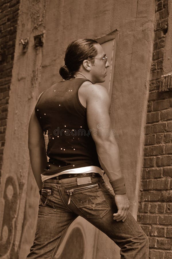 Metro guy stock image. Image of dude, male, long, jeans - 922569