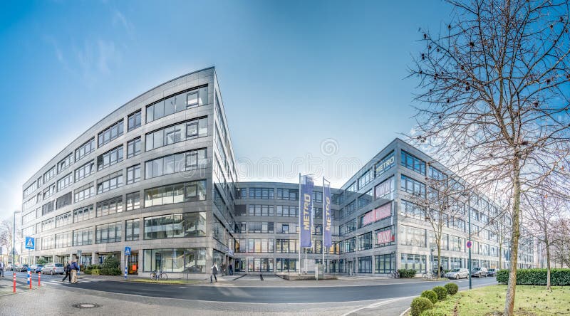 Metro Headquarter Building in Duesseldorf Editorial Stock Photo - Image ...