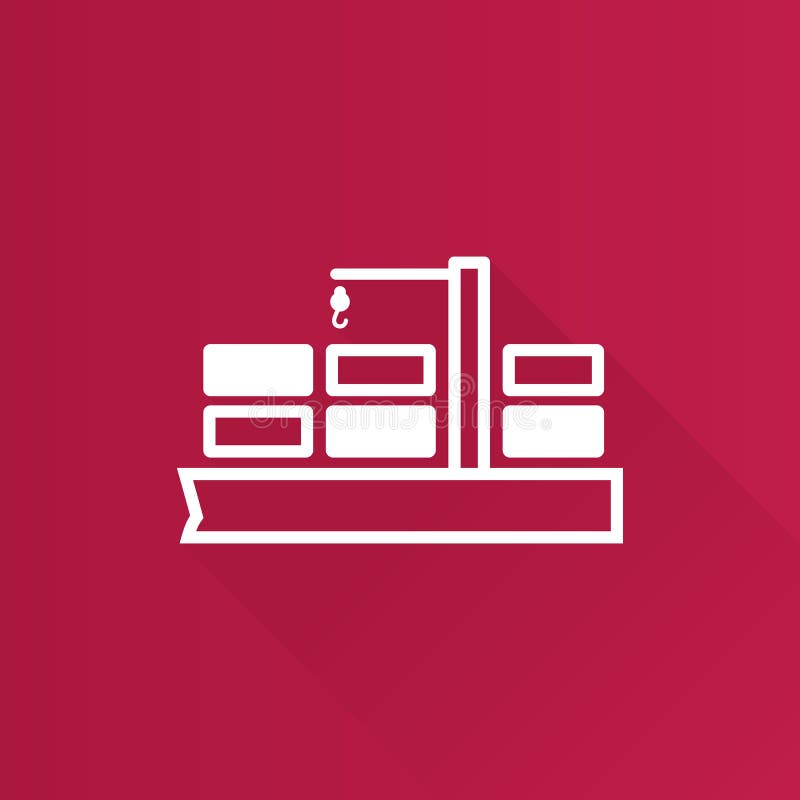 Metro Icon - Container Shipping Stock Vector - Illustration of heavy ...
