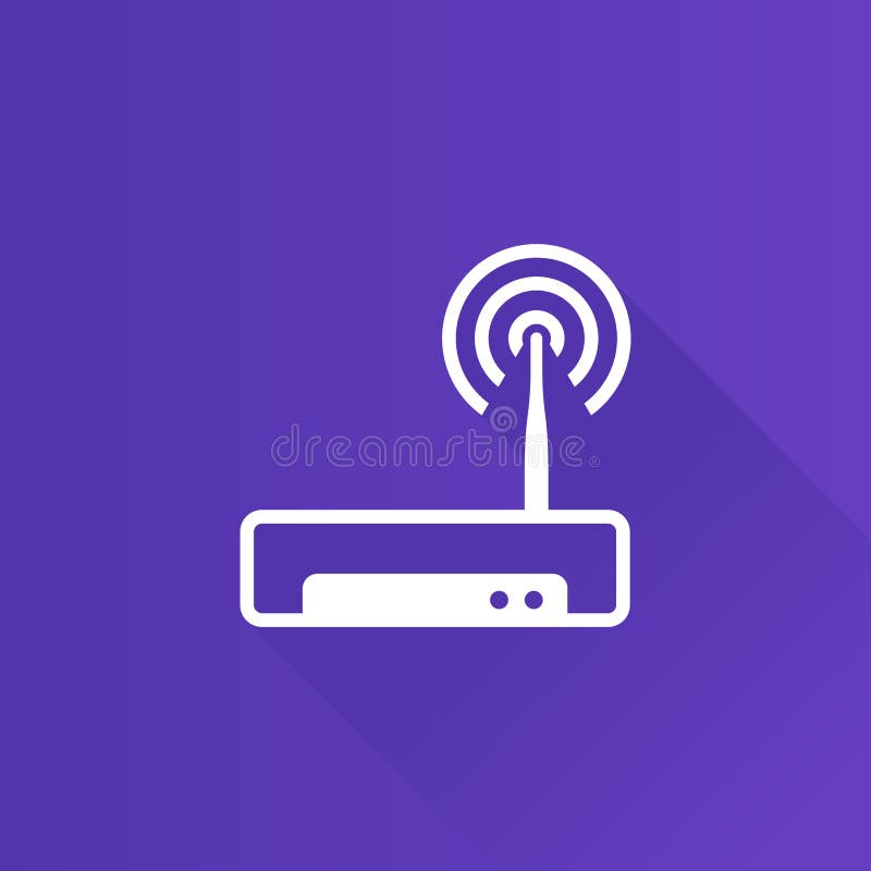 Metro Icon - Router Internet Stock Vector - Illustration of digital ...