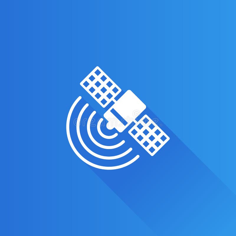 Satellite Receiver Icon in Doodle Sketch Lines. Stock Vector ...