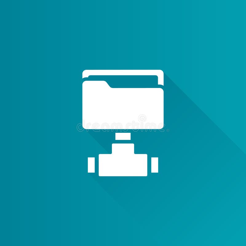 Folder metro style icons stock illustration. Illustration of full ...