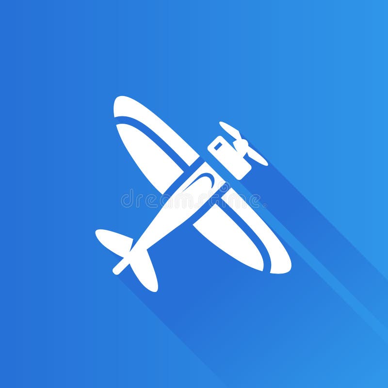 Metro Icon - Vintage Airplane Stock Vector - Illustration of icon ...