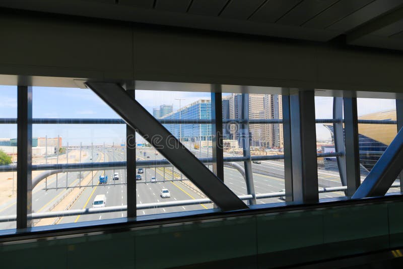 Metro Interior of Modern Metal Editorial Photography - Image of light ...