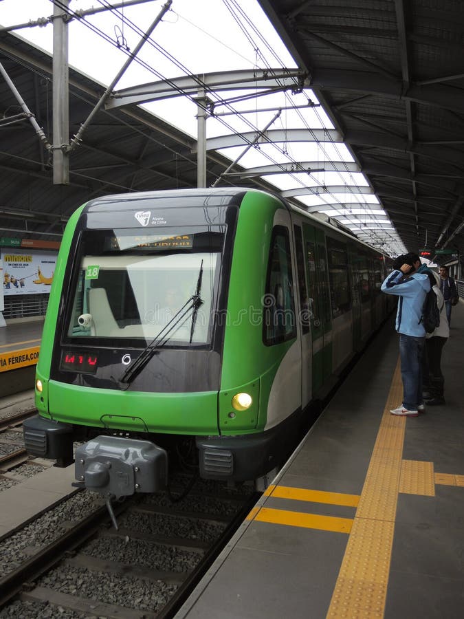 Metro in Lima, Peru. editorial photography. Image of lima - 77265952